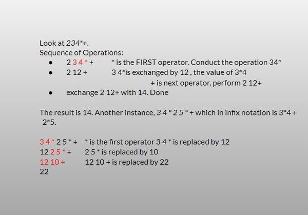 Evaluating Postfix Expression Board Infinity